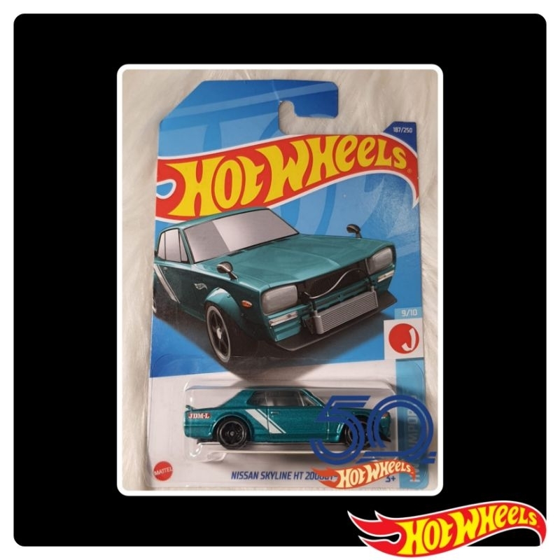 Hot Wheels Nissan Skyline HT 2000 GTX ®️ - J Hook Crease | Shopee Malaysia