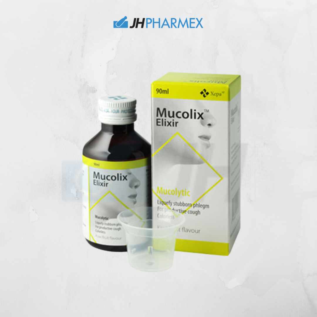 Mucolix E,ixir Cold & Cough Relief 90ml | Shopee Malaysia