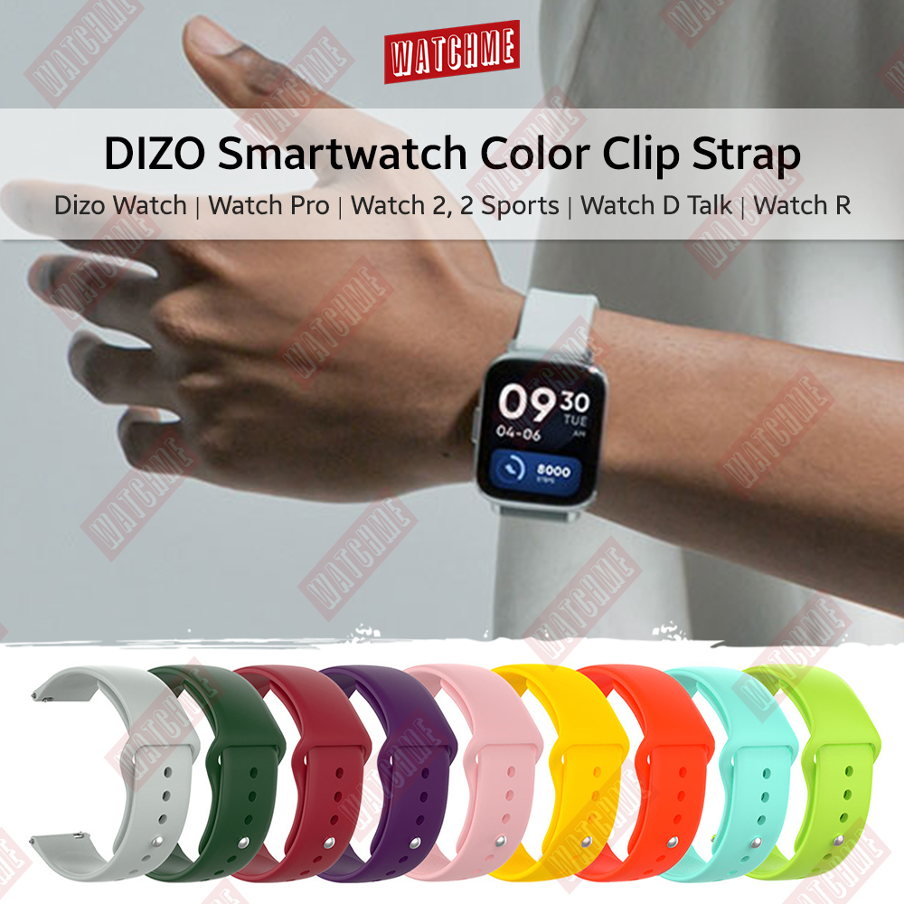DIZO Smart Watch Clip Strap, Color Series 22mm & 20mm (For DIZO Watch ...
