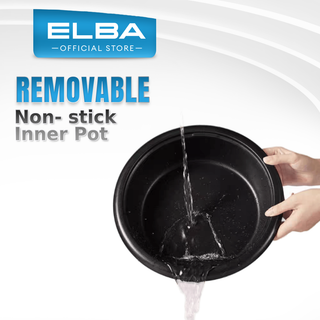 ELBA Multi Cooker EMC-K5010(SS) - Removable Non-stick Pot, Steam Tray ...