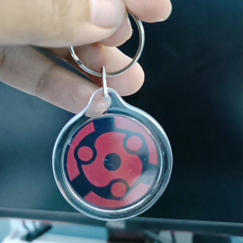 Keychain Murah Mata Sharingan ( naruto ) | Shopee Malaysia