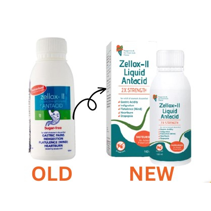 Ubat Gastrik ZELLOX II Antacid Liquid 100ml | Shopee Malaysia