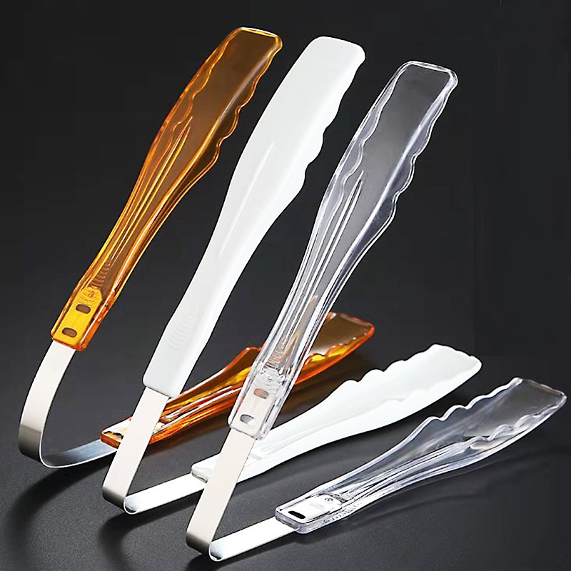 PC White Bread Pastry Tong Bakery Buffet Salad Bread Food Tongs ...