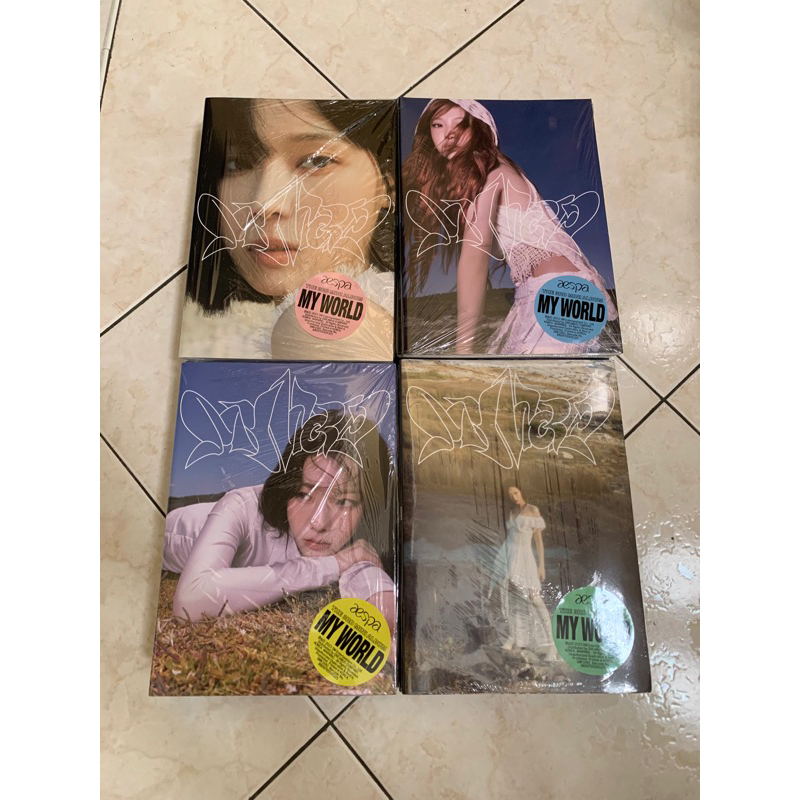 Aespa ‘my World Intro Ver Sealed Album Shopee Malaysia
