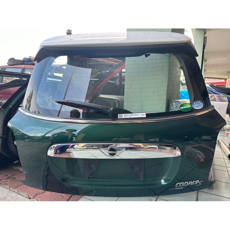 mini cooper s f55 rear bonet with spoiler complete | Shopee Malaysia