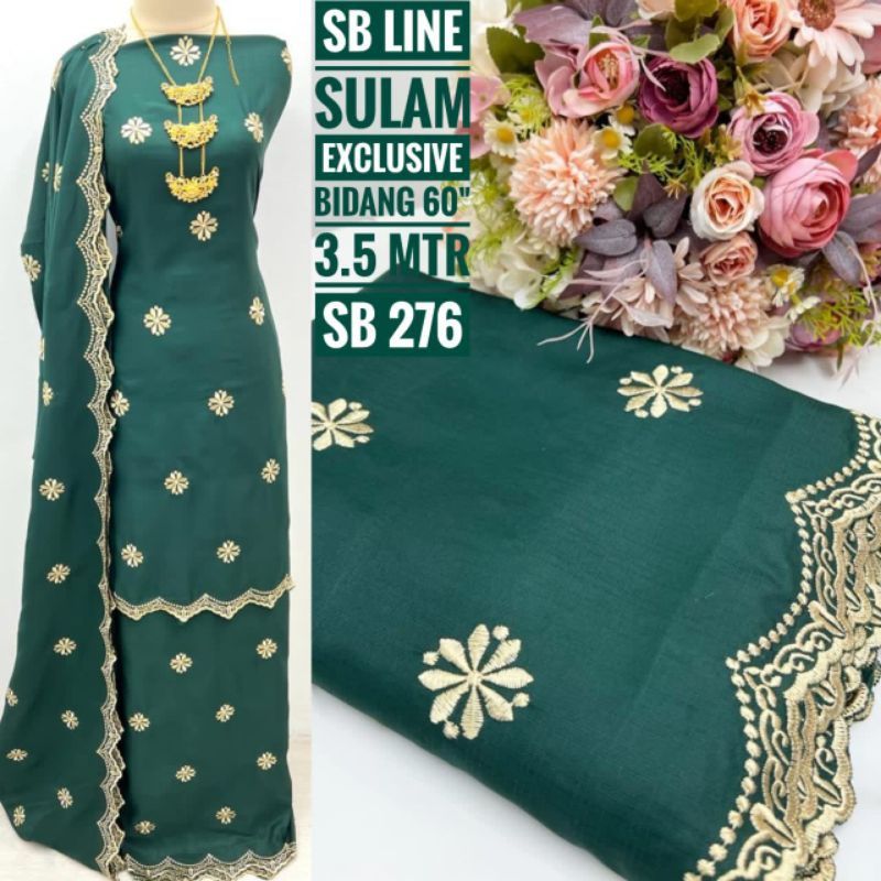 KAIN PASANG,SONGKET SULAN BIKU SB LINE ★EXCLUSIVE★READY STOCK BIDANG 60 ...