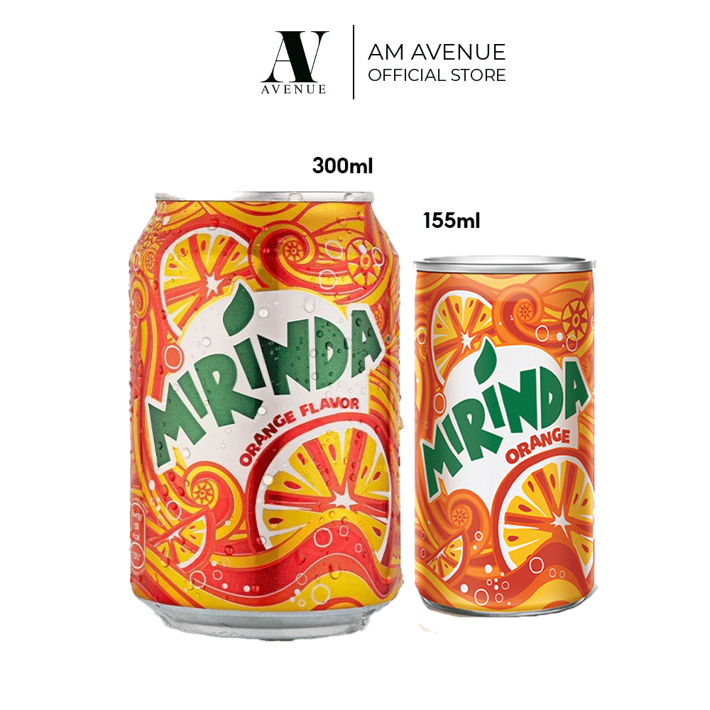 Saudi Mirinda Orange Can ( 155ml / 300ml ) | Shopee Malaysia