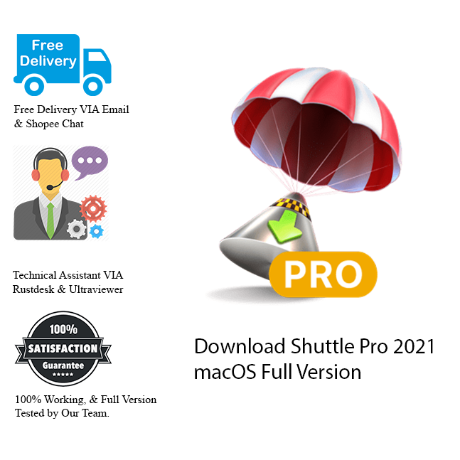 Download Shuttle Pro 2021 macOS Full Version | Shopee Malaysia