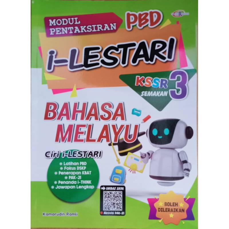 MODUL PENTAKSIRAN PBD I-LESTARI BAHASA MELAYU KSSR SEMAKAN TAHUN 3 | Shopee Malaysia