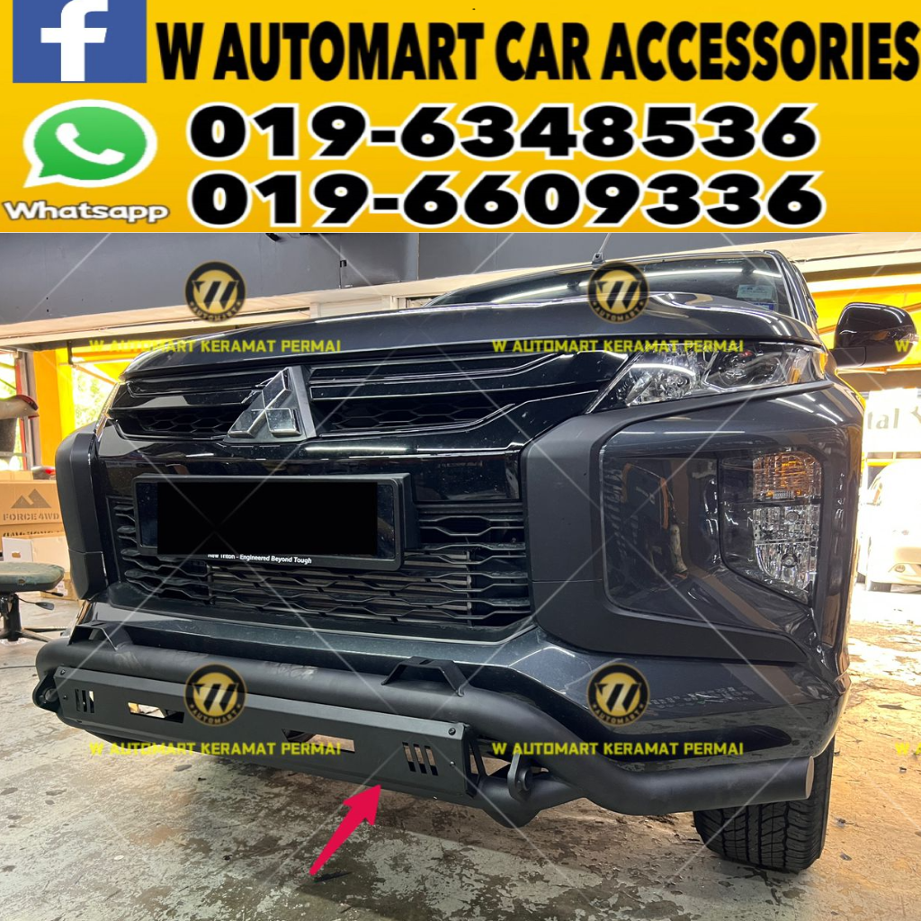 TRITON FRONT BUMPER NUDGE BAR | Shopee Malaysia