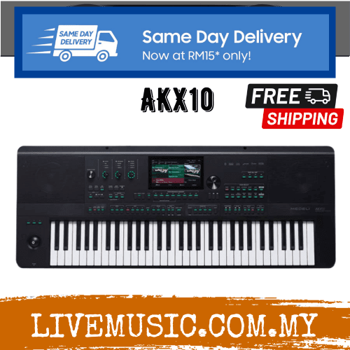 Medeli AKX10 61 Keys Workstation ( AKX-10 / AKX 10 ) | Shopee Malaysia