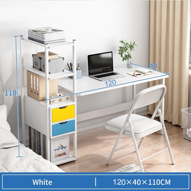 【Local Stock】120CM Meja Belajar Computer Study Table With Side ...