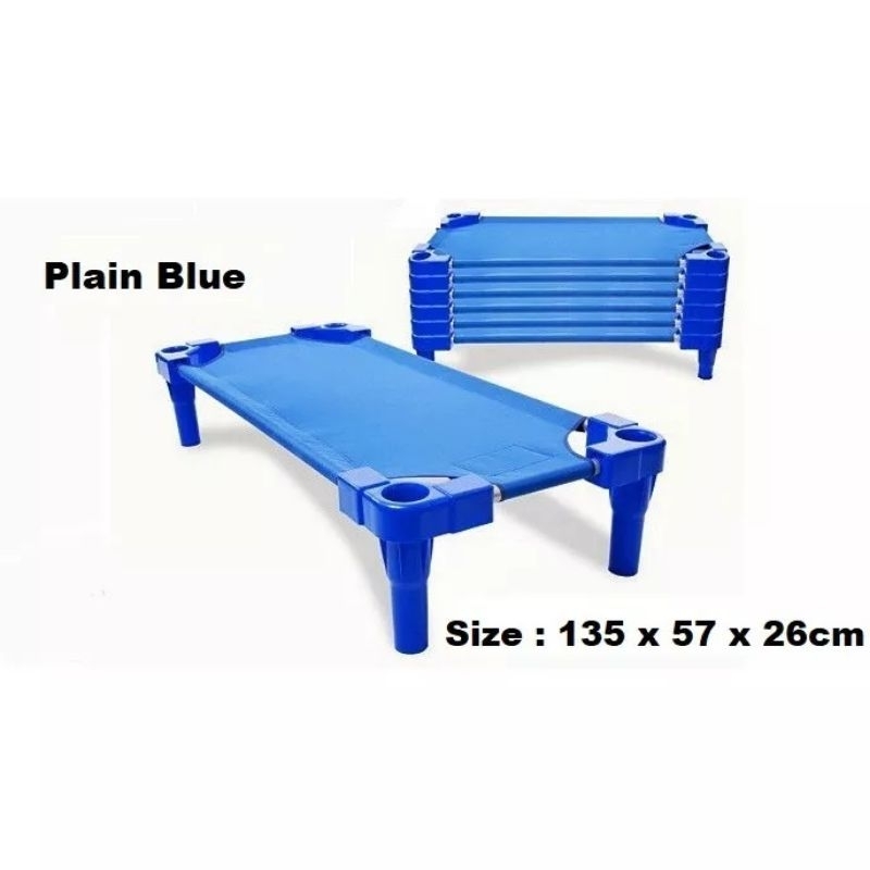 Ready Stock Kids Kindergarten Stackable Bed Canvas Tadika Katil Taska ...