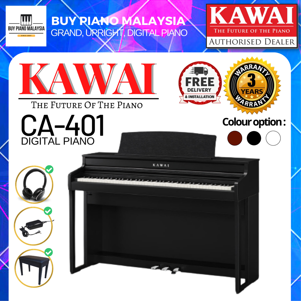 KAWAI CA401 88-KEY DIGITAL PIANO | Shopee Malaysia