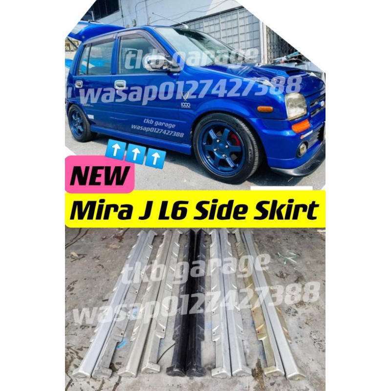 kancil L2s Mira j l6 side skirt ori | Shopee Malaysia