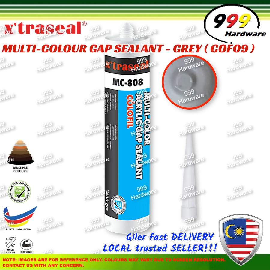 999 XTRASEAL MC-808 COLOFIL MULTI-COLOUR ACRYLIC GAP FILLER 颜色缝隙密封 / GAP SEALANT SILICONE / X ...