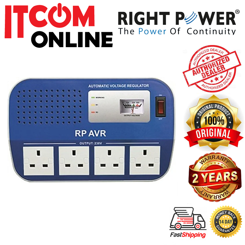 RIGHT POWER 800VA AVR (TR800-LE) | Shopee Malaysia