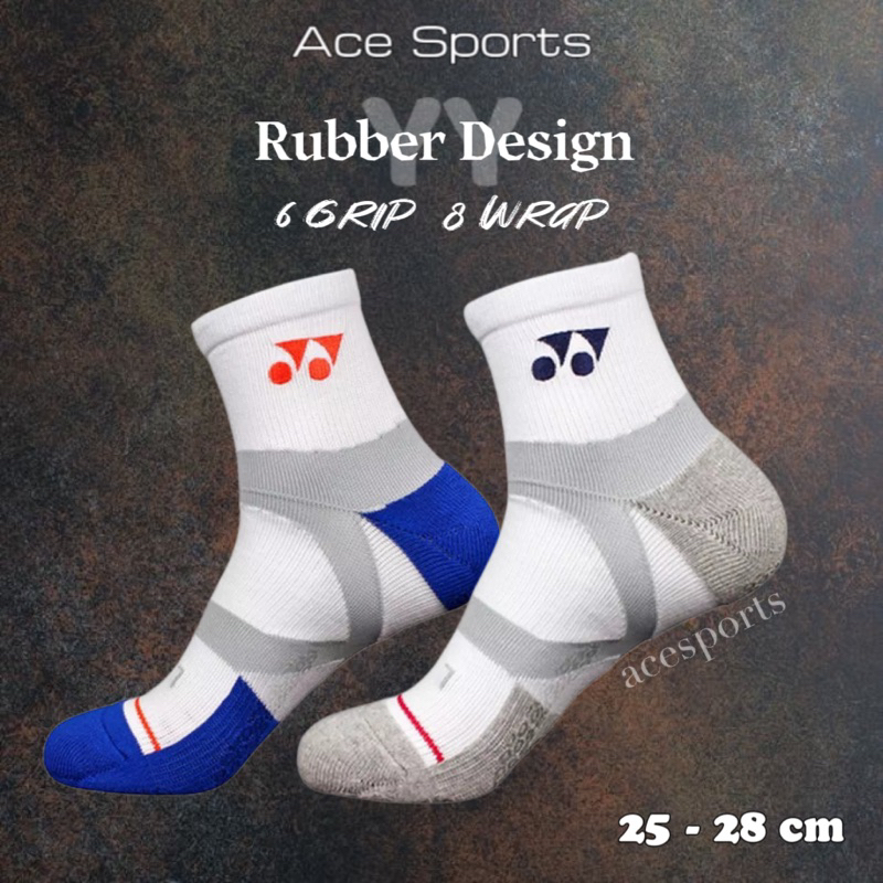 Yonex High Quality Badminton Socks Thick Soft Fabric 6 Grip 8 Wrap and ...