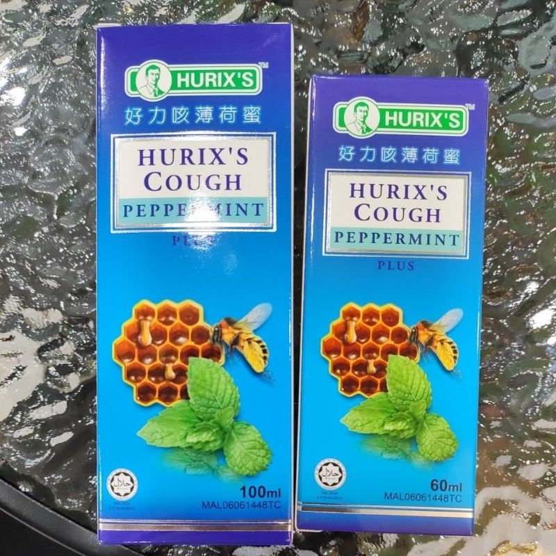 Hurix's Ubat Batuk, Demam, Selesema, Sakit Tekak Dewasa dan kanak² ...