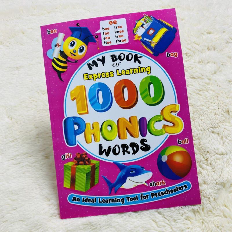 My Book of Express Learning 1000 Phonics Words / Read Easy English ...