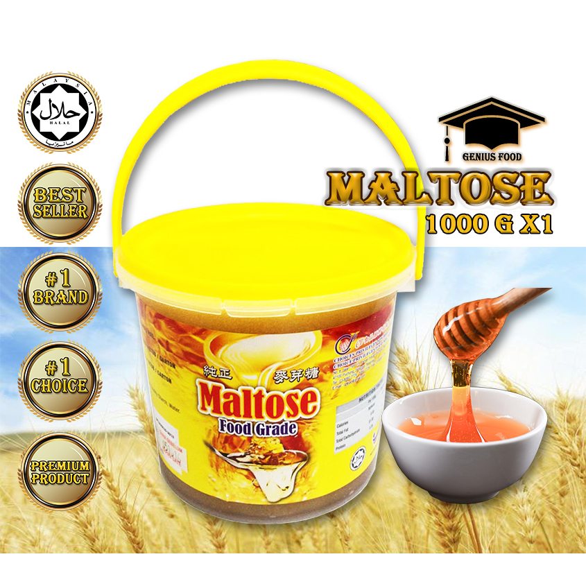 Genius Food HALAL Premium Maltose 1000g | Shopee Malaysia