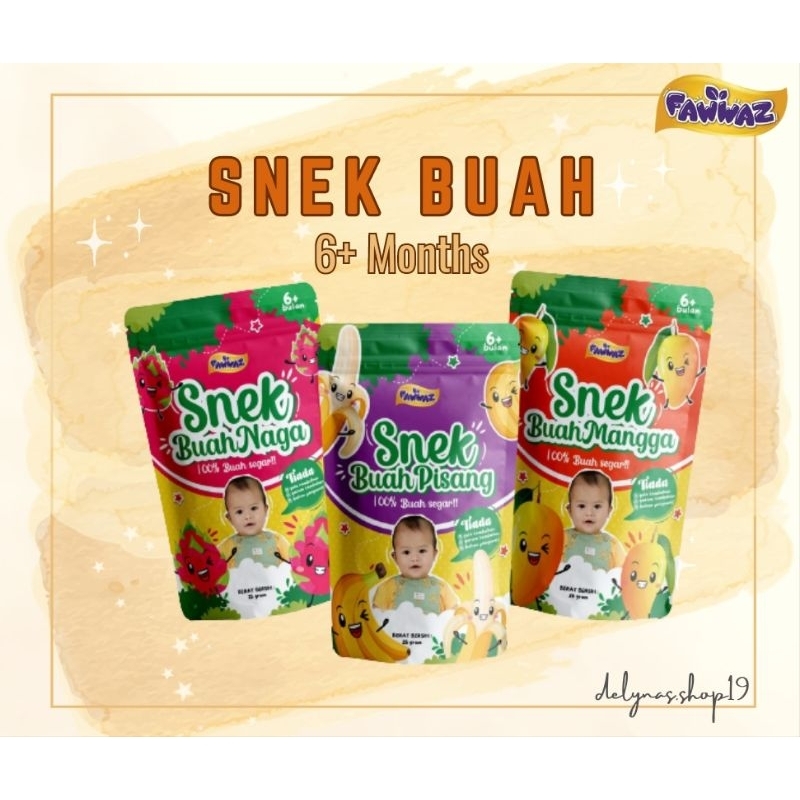 Fawwaz Snack Fruit Dragon Mango Banana 25g Shopee Malaysia