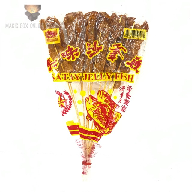 WhaleSun Satay Ikan Fish Satay | 沙爹鱼 (1 Pack= 12 Sticks) x 3 Packs ...