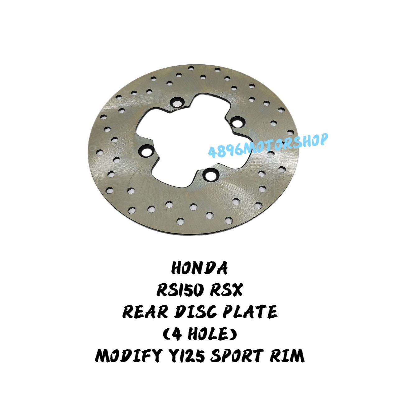 HONDA RS150 RSX REAR DISC PLATE ( 4 HOLE ) 220MM MODIFY PNP Y125Z ...