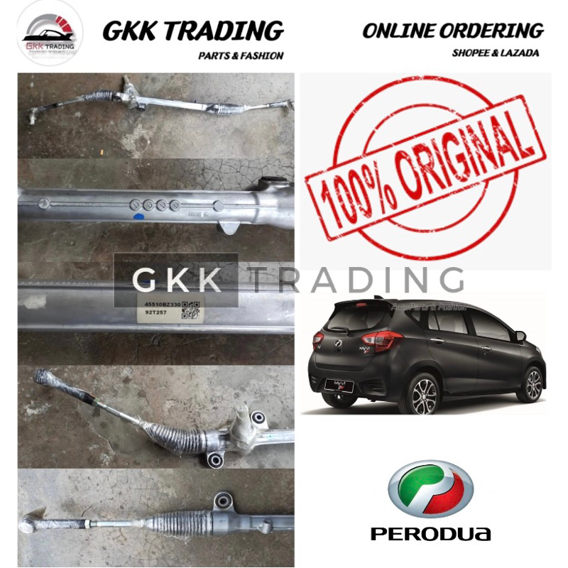 💯ORIGINAL ELECTRIC STEERING RACK ASSY PERODUA MYVI D20 [45510-BZ330 ...