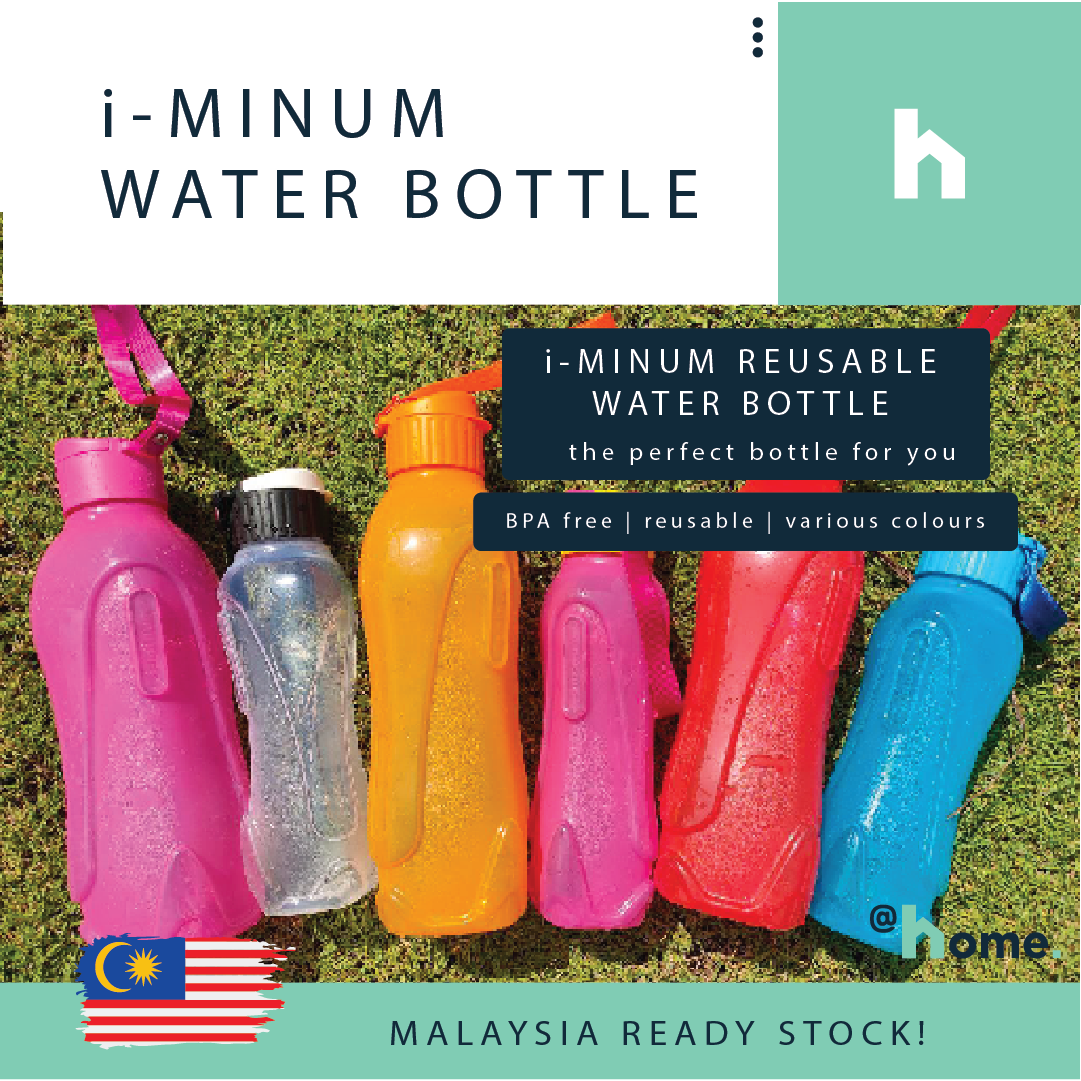 [STOCK CLEARANCE] I-Minum Reusable Water Bottle Large Capacity 1500ml ...
