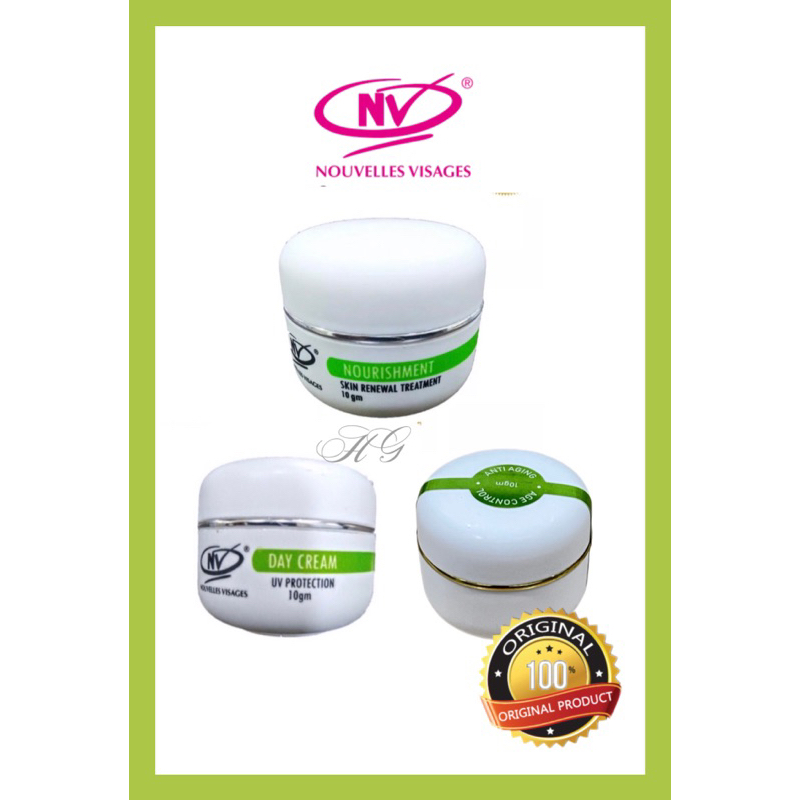 NV Nouvelles Visages AGE CONTROL DAY AND NOURISHMENT CREAM 10g | Shopee ...