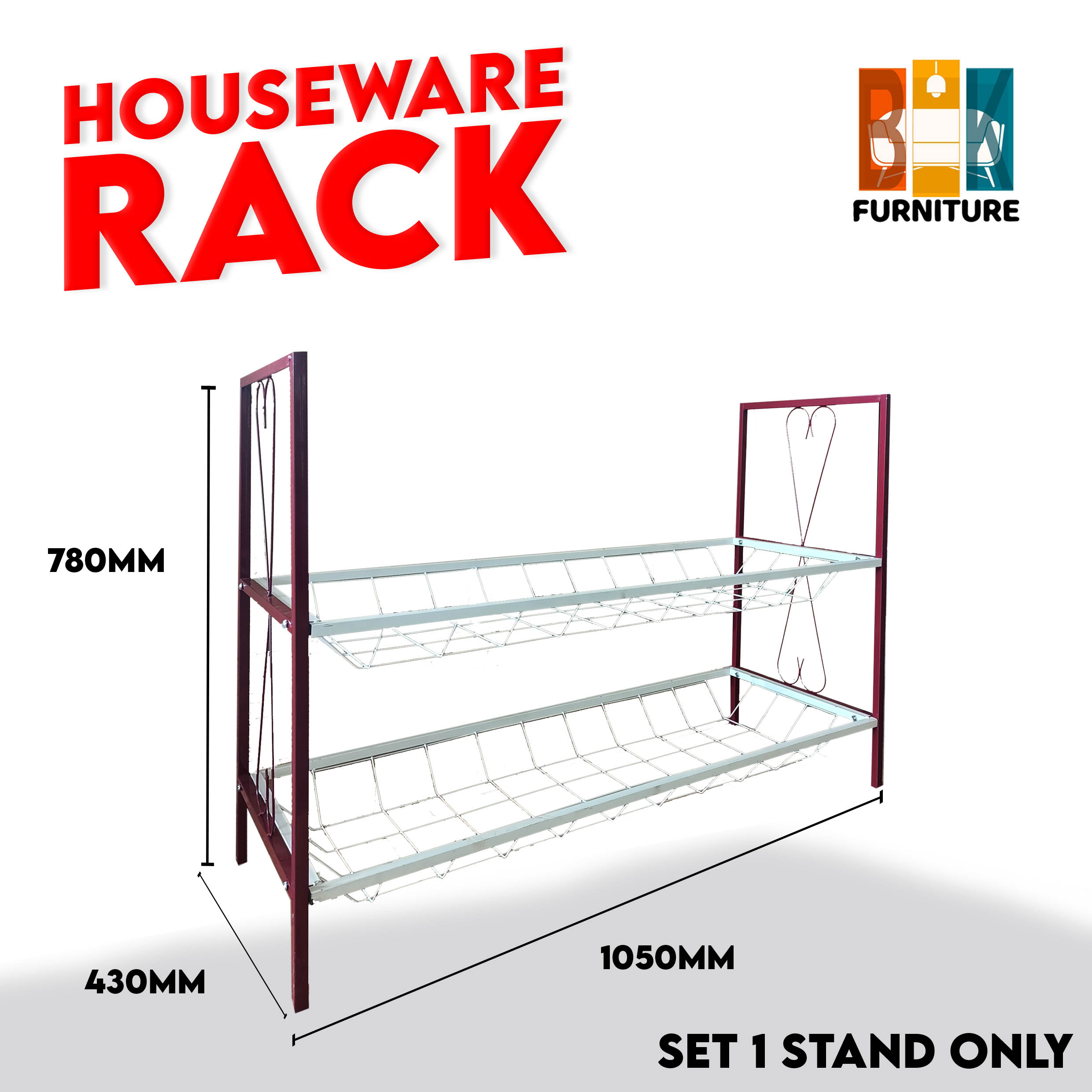 (READY STOCK) Gas Rack/ Sick Kitchen Stove Rack/Rak Memasak Dapur ...