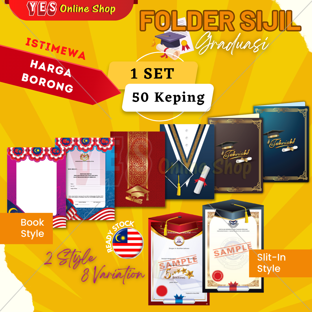 [BUNDLE/BORONG] GRADUATION CERTIFICATE FOLDER/FOLDER SIJIL/SIJIL HOLDER ...
