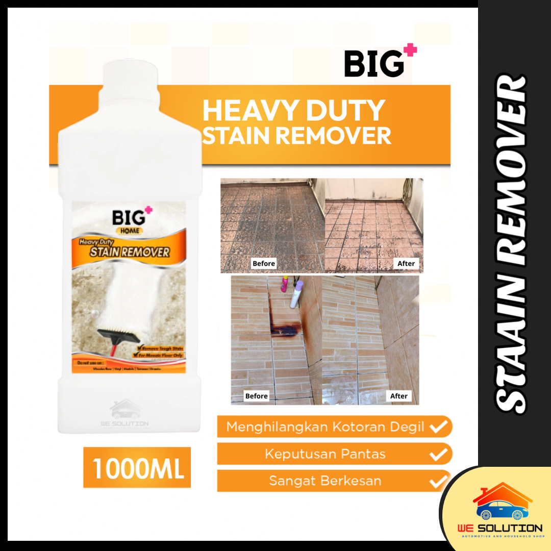 [WS] BIG+ Heavy Duty Stain Remover Mosaic Toilet Bathroom Cleaner ...