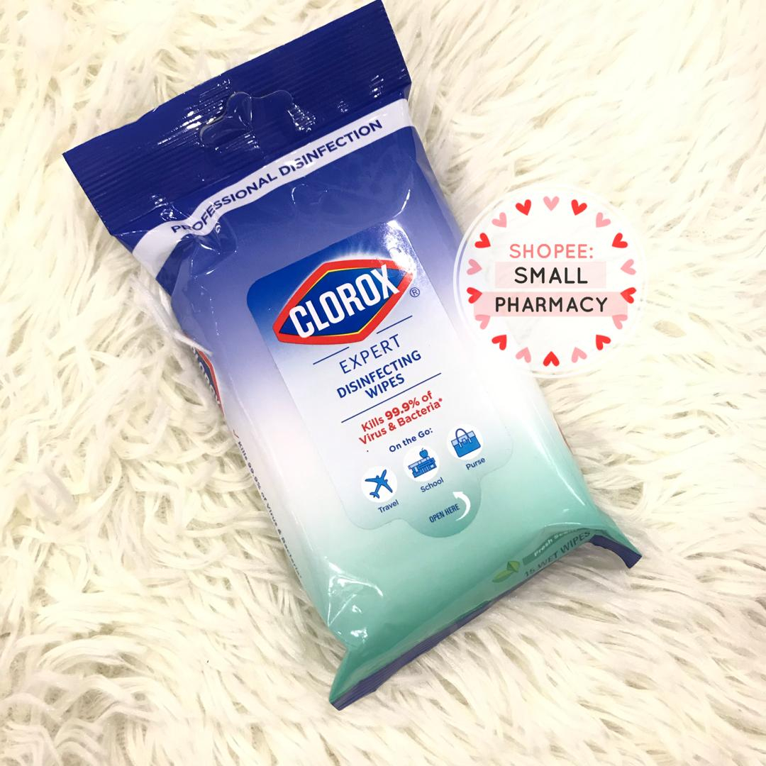 Clorox Expert Disinfecting Wipes Fresh Scent Professional Disinfection ...
