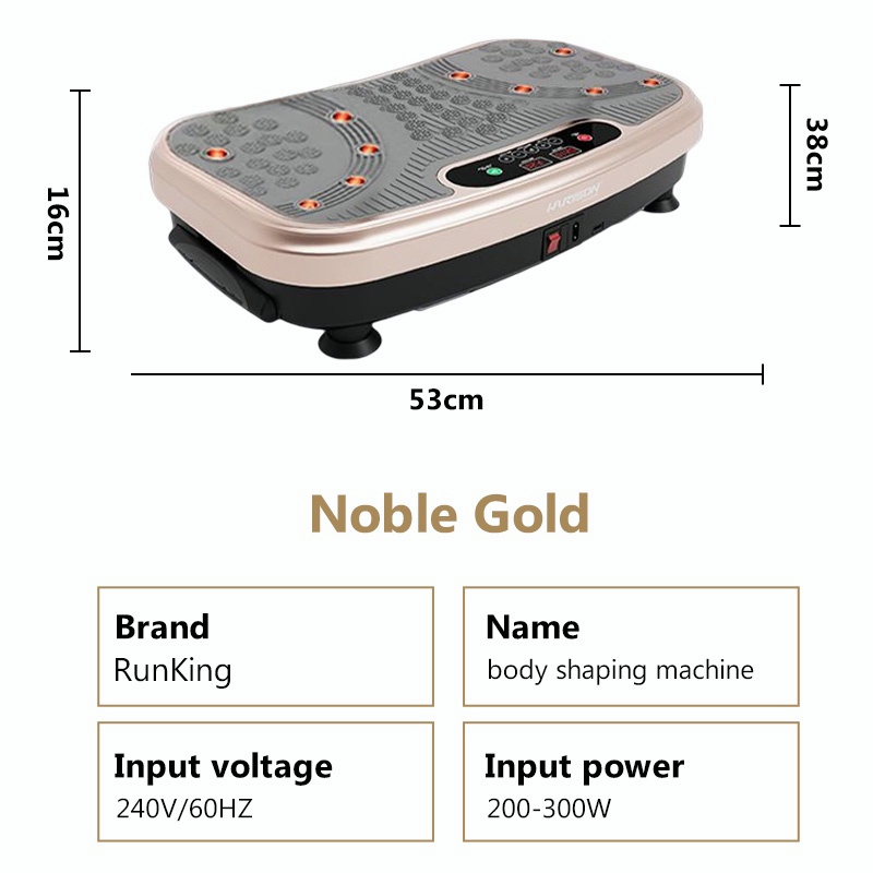 Vibration Plate Shaker Shaper Slimming Massage Fitness Machine Ultra ...