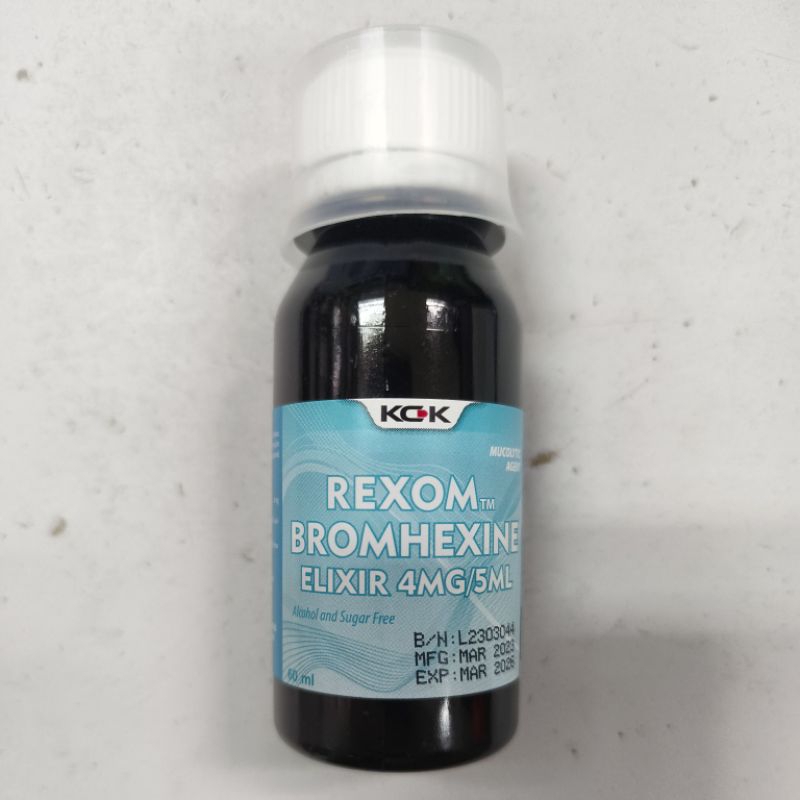REXOM BROMHEXINE SYRUP 3/26 bromhexine syrup kck kahak | Shopee Malaysia