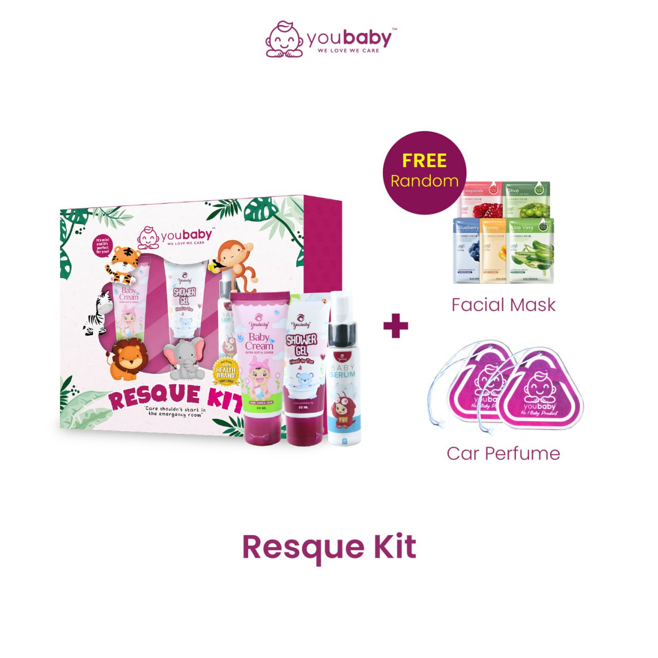 YOUBABY Baby Cream Free Gift Krim AntiI Batuk Kahak Selsema Ruam Kuning ...