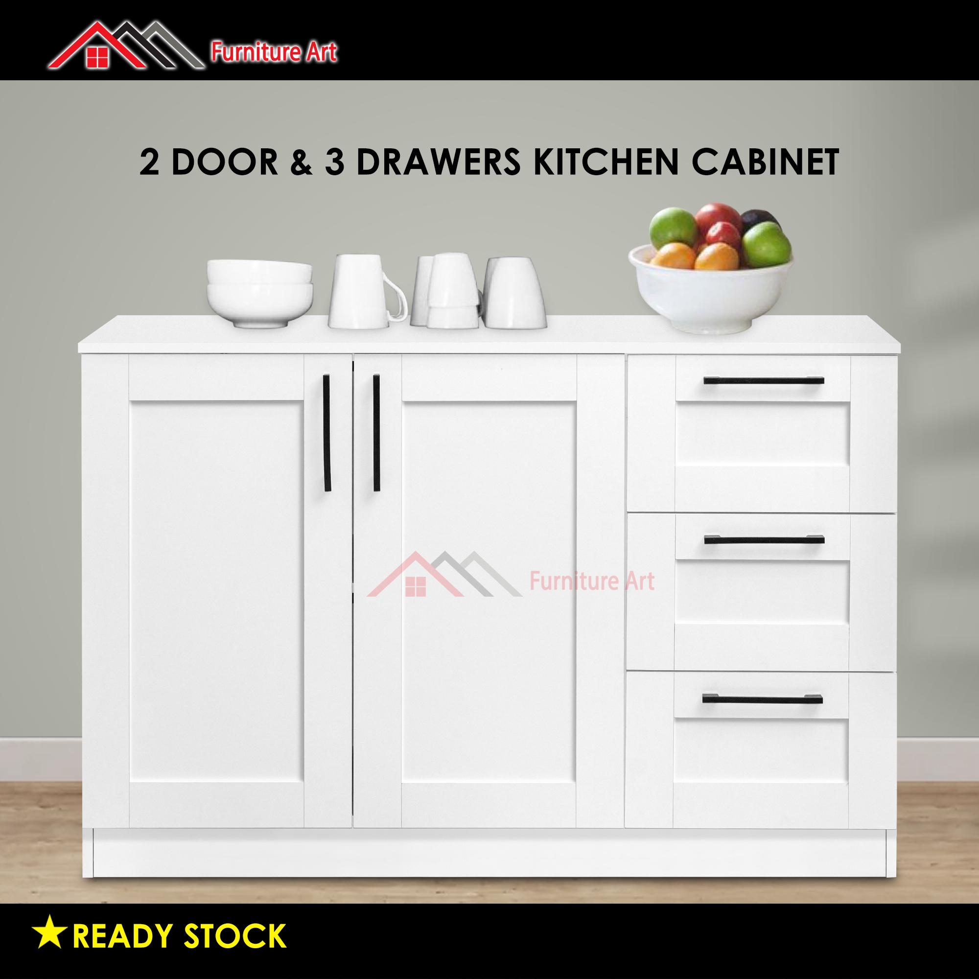 Kitchen Cabinet / Kabinet Dapur / Almari Dapur/ Storage Cabinet ...