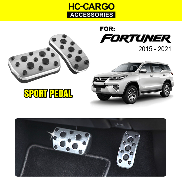 Toyota Fortuner 2015 - 2021 Sport Pedal Aluminum Steel Gas Accelerator ...