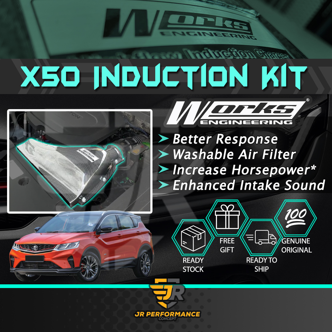Works Engineering X50 Air Intake X50 Induction Kit Cold Air Intake Box Open Pod X50 Air Filter ...