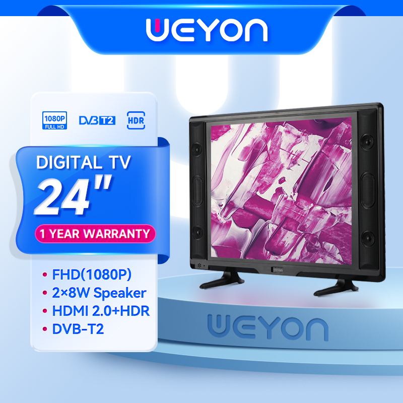 WEYON Digital HD LED TV DVBT-2 Built in MYTV (24") | Shopee Malaysia