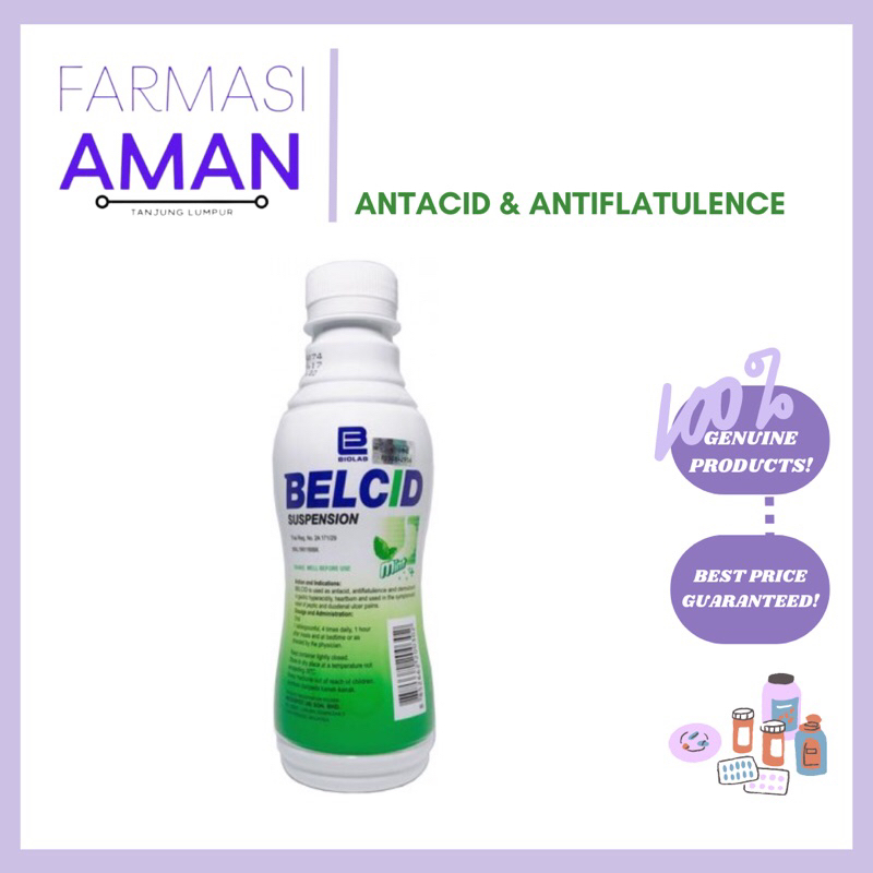 Belcid Suspension Mint Flavour 240ml | Shopee Malaysia