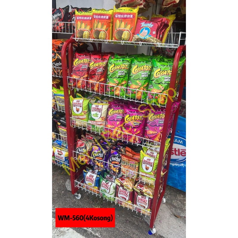 WM-560~5Tingkat Rak Besi/5 tier Heavy Duty Rack/Storage Rack/rak ...