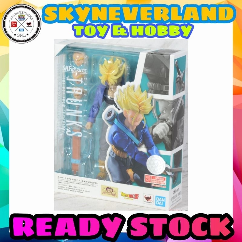 BANDAI TAMASHII SHF DRAGON BALL SUPER SAIYAN TRUNKS THE BOY FROM THE ...