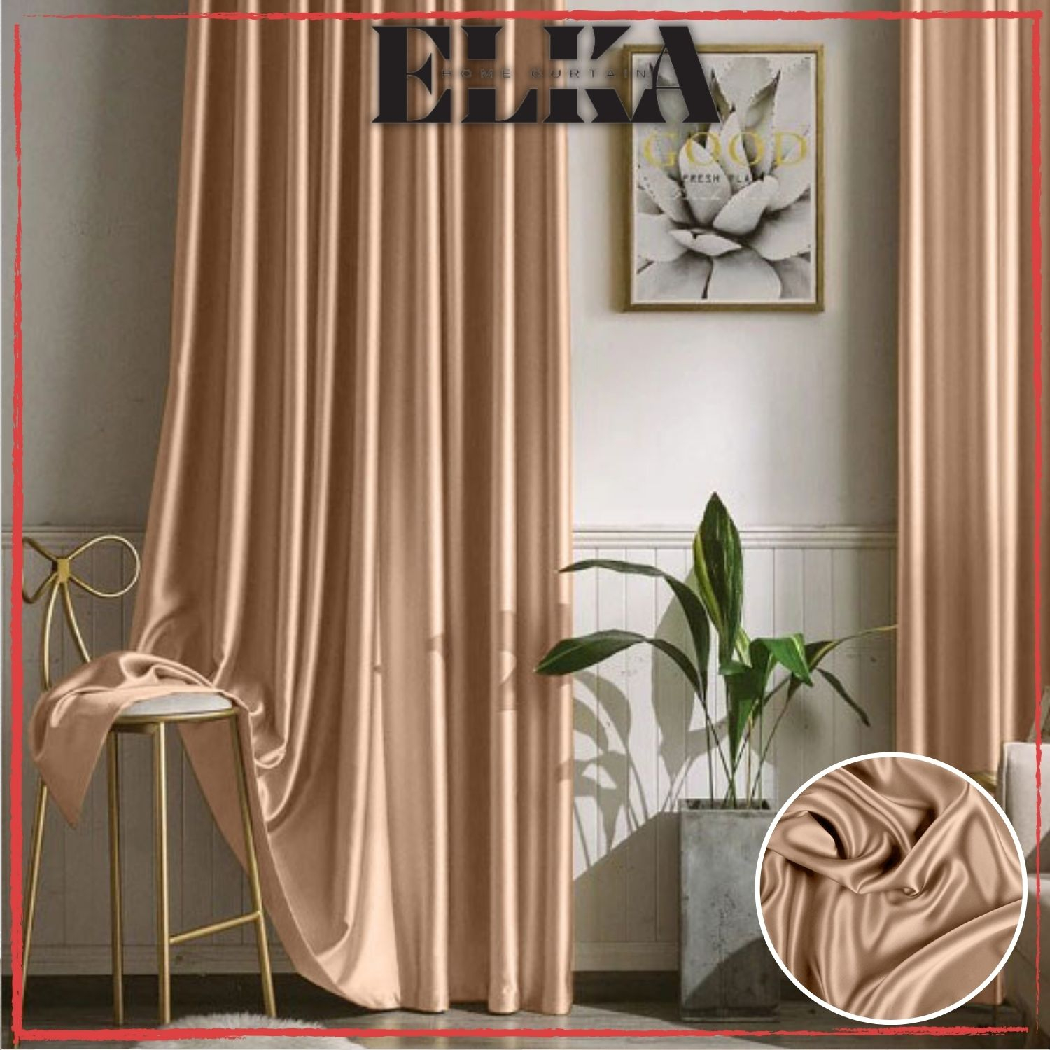 G3-Ready Made Curtain!!! Siap Jahit Langsir ,Langsir RAYA Kain Tebal 85 ...