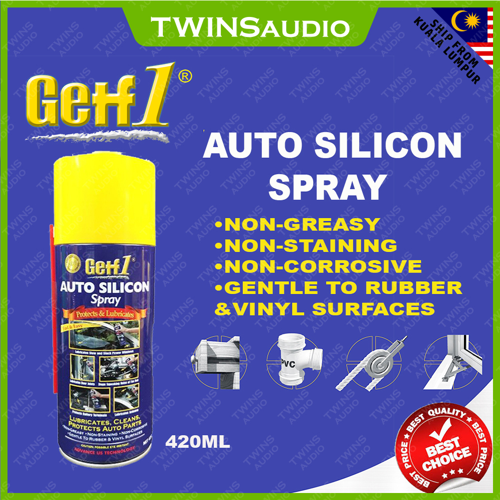 GETF 1 Auto Silicon Spray Minyak Silikon Pelincir | Shopee Malaysia