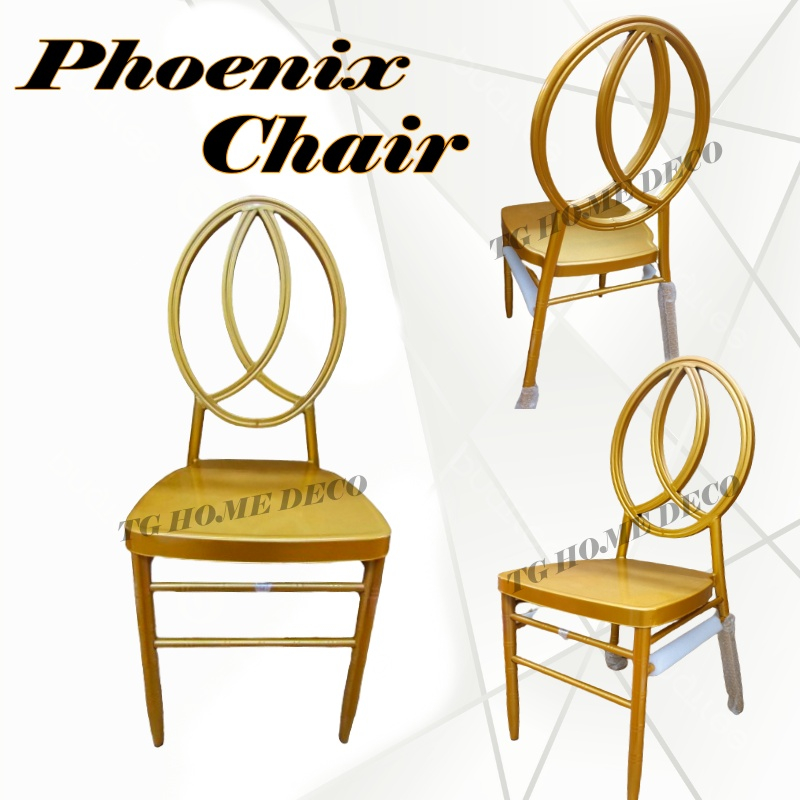 (Ready Stock) Steel Chiavari Phoenix Chair / Chair Wedding / Event ...