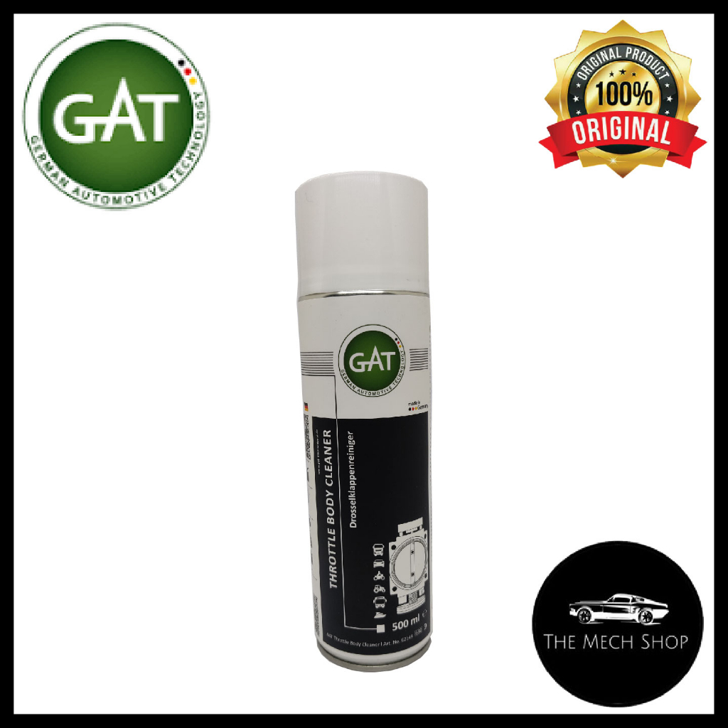 (100% Original) GAT Throttle Body & Carburetor Cleaner Spray 500ML ...