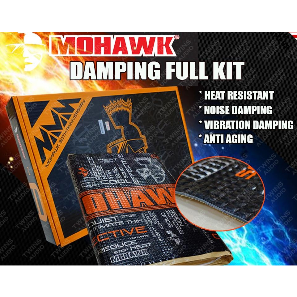 FREE ROLLER Mohawk High Quality Sound Damping Car Soundproof Sound ...